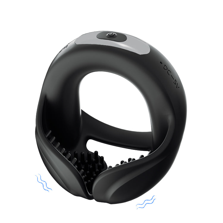 Wiederaufladbarer vibrierender Penisring mit 10 Modi – Amovibe DE