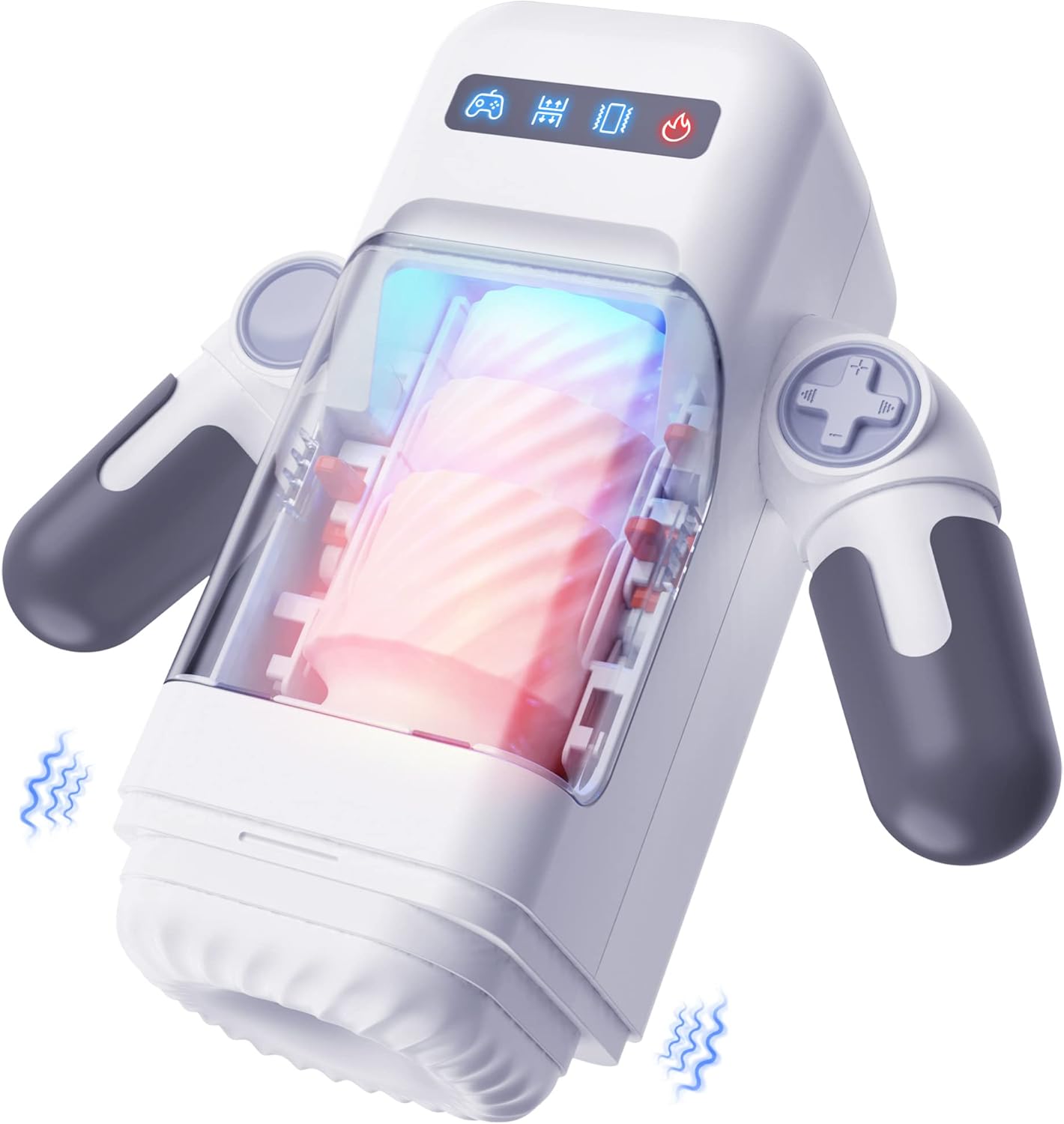 Automatischer männlicher Masturbator mit 10 Stoß- und Vibrationsmodi ...